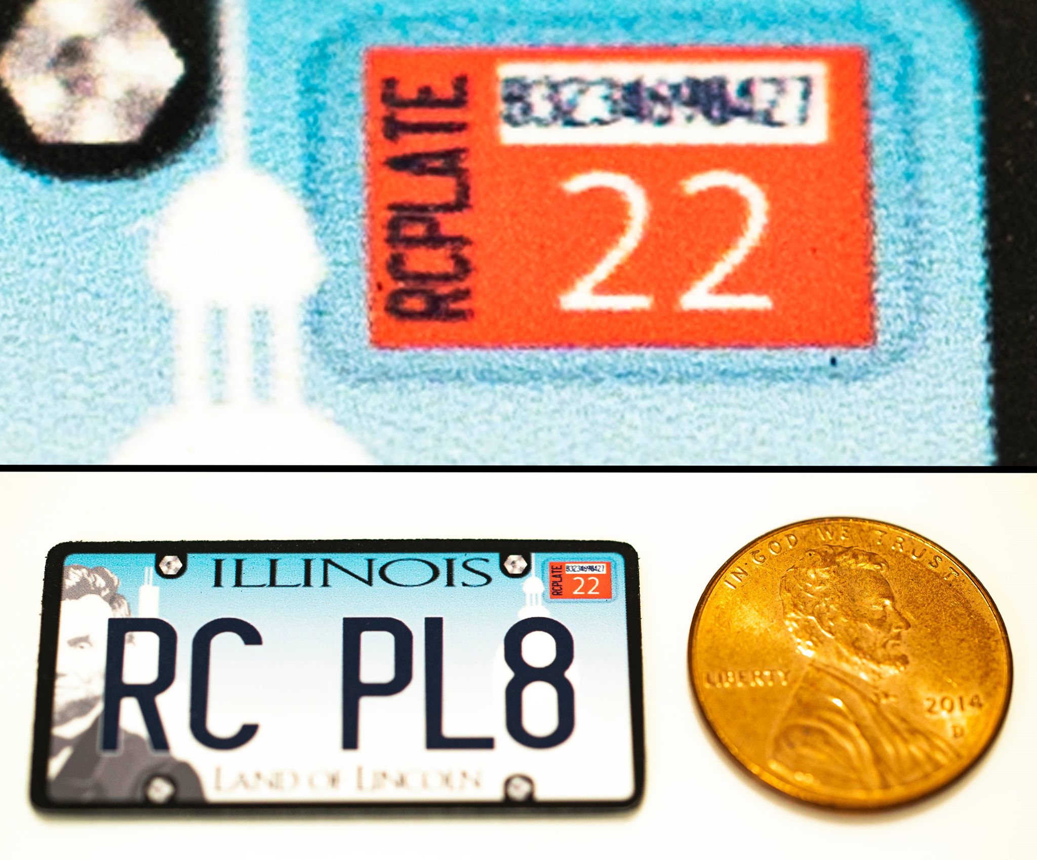 R/C Scale License Plates | RC PLATE SHOP
